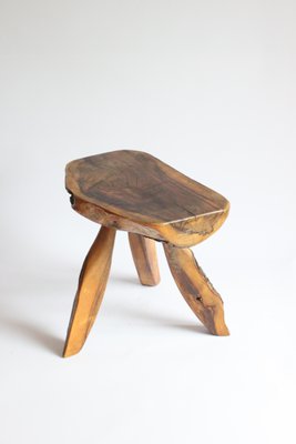 Carved wood stool store