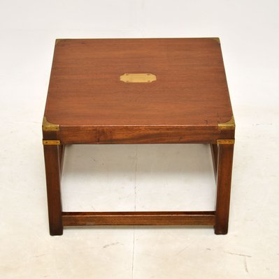 Vintage Military Campaign Side Table 1930s