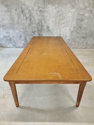 French Chateau Oak Table for sale at Pamono