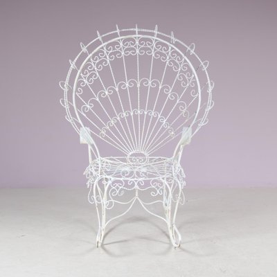 Metal Peacock Chair by Salterini Mexico 1950s for sale at Pamono