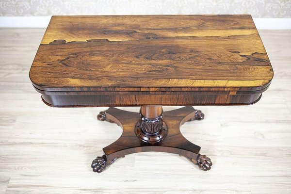 Rosewood card table store