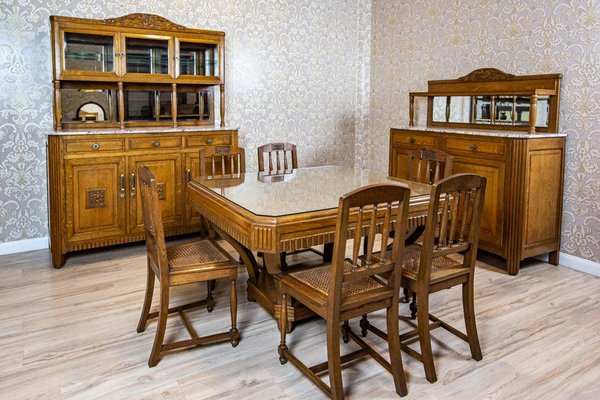 Oak dining room sets for sale store