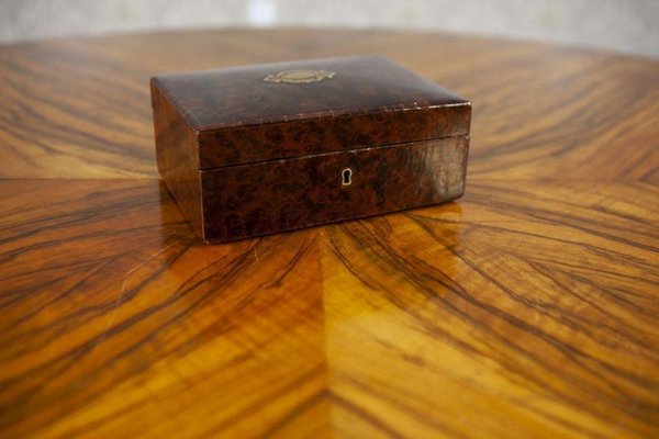 Early 20th Century Wooden Jewellery Box 1950s for sale at Pamono