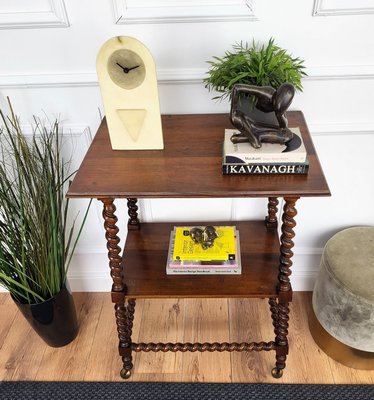 Twisted leg side table store
