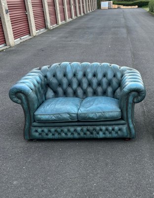 2 seater chesterfield sofa second hand store