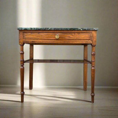 Antique Console Table in Oak 1890 for sale at Pamono