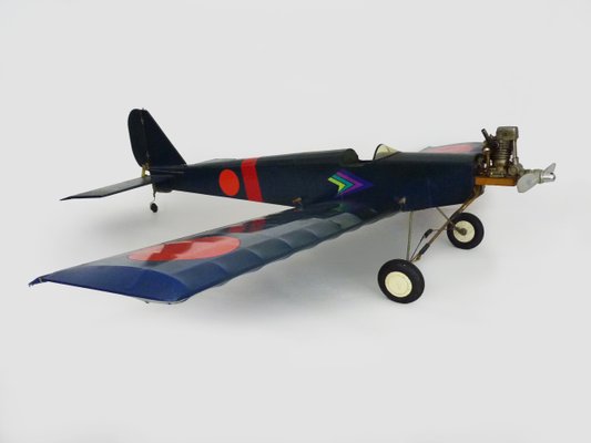 Large Japanese Airplane Model 1970s