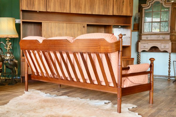 Mid Century Modern Teak 3 Seater Sofa by Guy Rogers 1970s for sale at Pamono