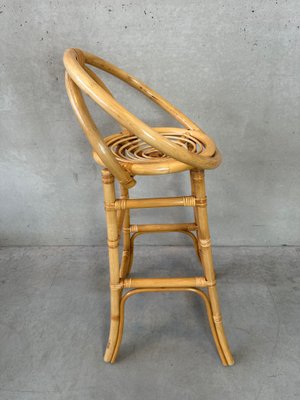 Vintage Tiki Bar Stools in Bamboo Set of 2