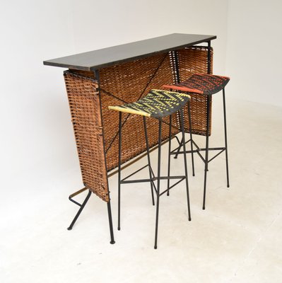 Bar rattan set store
