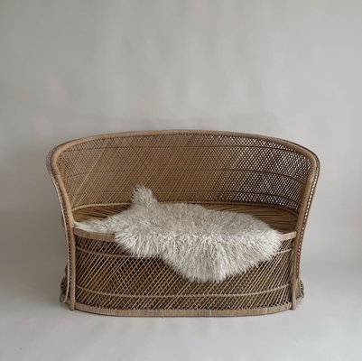 Rattan loveseat store