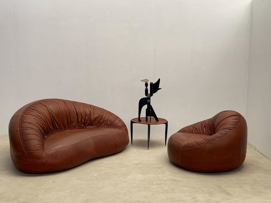 Leather sofa and armchair store