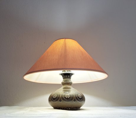 salmon colored lamp