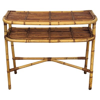Bamboo hallway table store