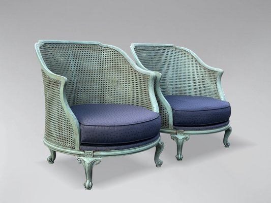 Cane bergere chair store
