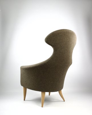 Eva velvet wingback cocktail chair store