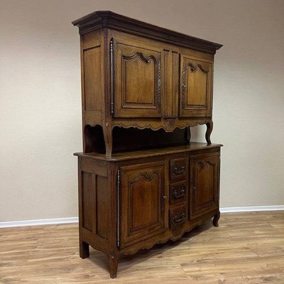 Antique Buffet Louis Quinze France Around 1750 Oak Fine Patina for sale at Pamono