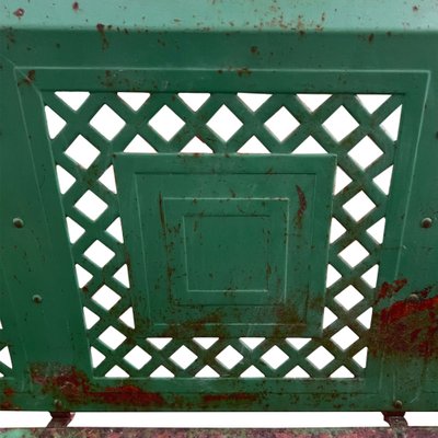 American Porch Glider with Original Green Paint by Bunting 1950s for sale at Pamono