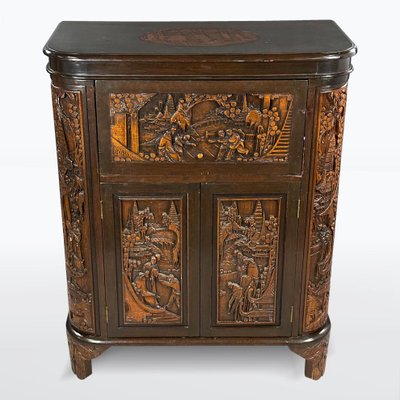 Vintage chinese cabinet store