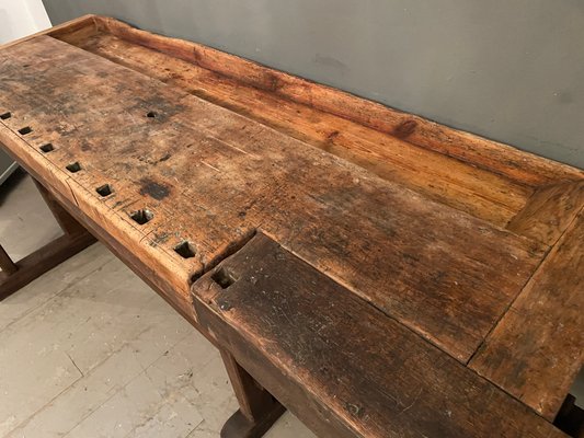 Antique Woodworking Benches Antique Carpenter's Workbench ~ Sofa Table