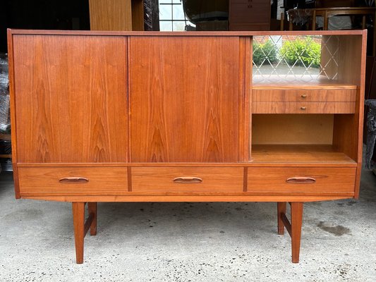 Danisches Mid Century Sideboard mit Schubladen und Barfach 1960er