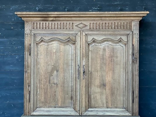 French Oak Linen Press 1860s for sale at Pamono