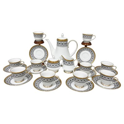 Tea Set in Scheherazade Pattern attributed to Noritake Tea Set in Scheherazade Pattern attributed to Noritake
