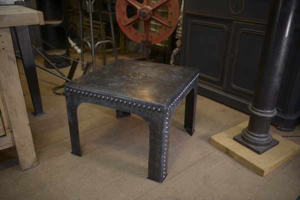 Galvanized Coffee Table Old Galvanized And Riveted Copper Tank