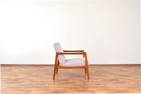 Mid Century Swedish Teak Lounge Chair by Alf Svensson for Dux 1960s for sale at Pamono