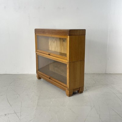 Vintage 2 Sectional Bookcase from Globe Wernicke 1930s for sale at Pamono