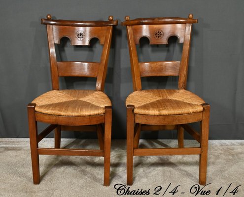 Antique cherry dining chairs store
