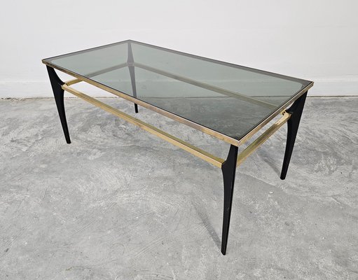 Gold mid century coffee table store
