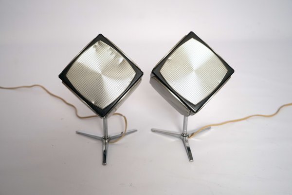 Vintage Audiorama 700 Cube Speakers from Grundig, Set of 2 Vintage Audiorama 700 Cube Speakers from Grundig, Set of 2