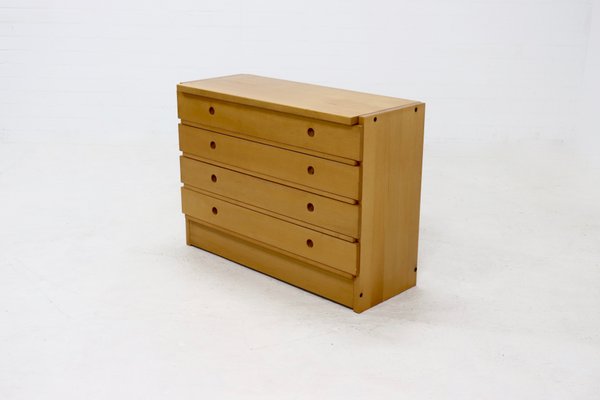Beech wood chest of drawers store