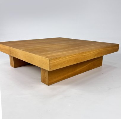 Large Oak Coffee Table 1990s