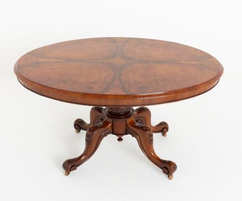 Victorian walnut loo table store