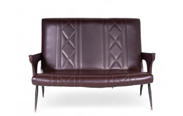 Retro two seater sofa store