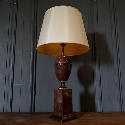 Marble effect table lamp store
