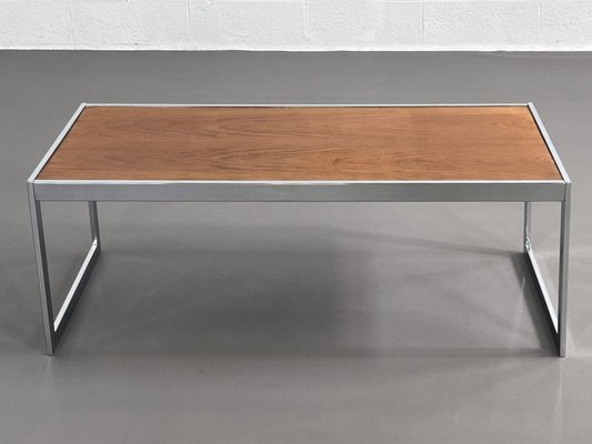 Chrome wood coffee table store