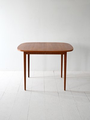 Mid Century Square Dining Table 1960s