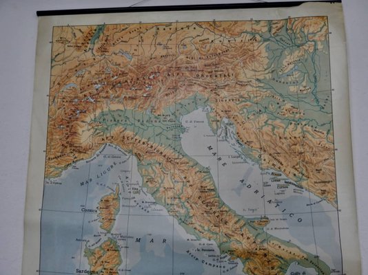 Italy Geographical Map