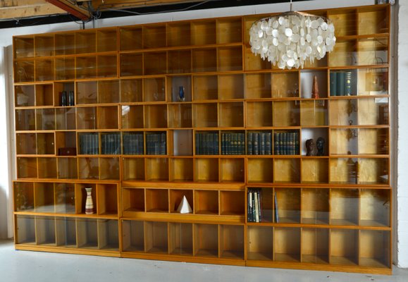 Oak Library Bookshelves