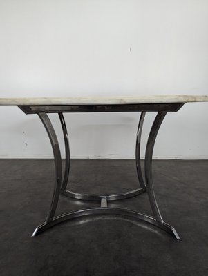 octagonal marble dining table