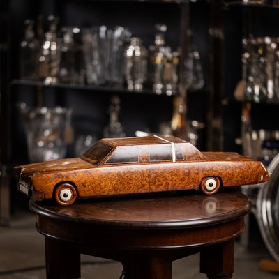 Hand Carved Wooden Cars