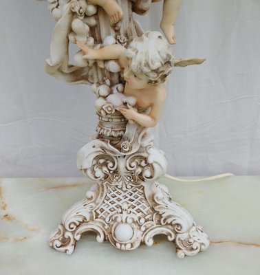 cherub table lamp