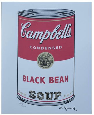 andy warhol beans