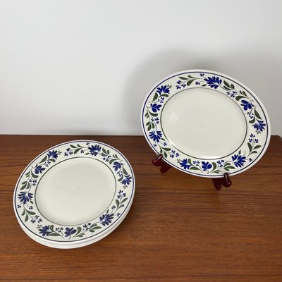 retro dinner plates