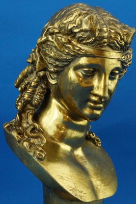 dionysus bust statue