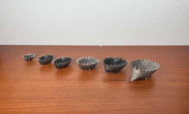 metal stacking hedgehogs