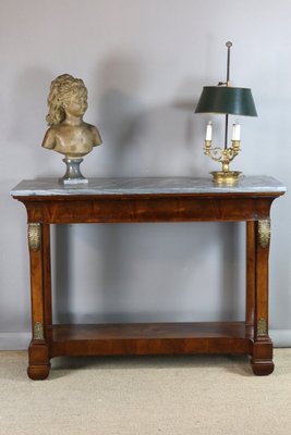 antique walnut console table